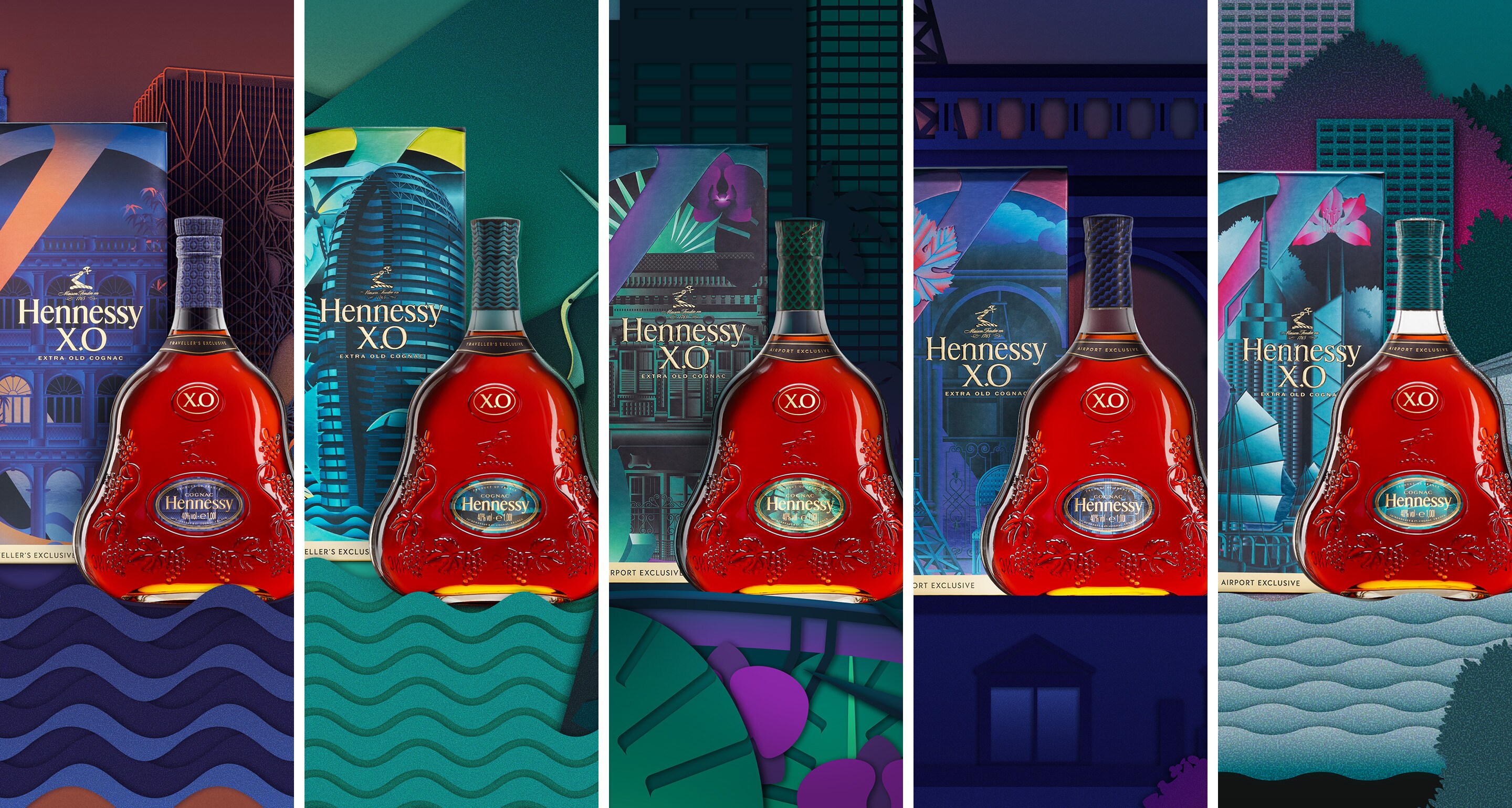 Limited Edition Cognac Bottles Collection - Hennessy